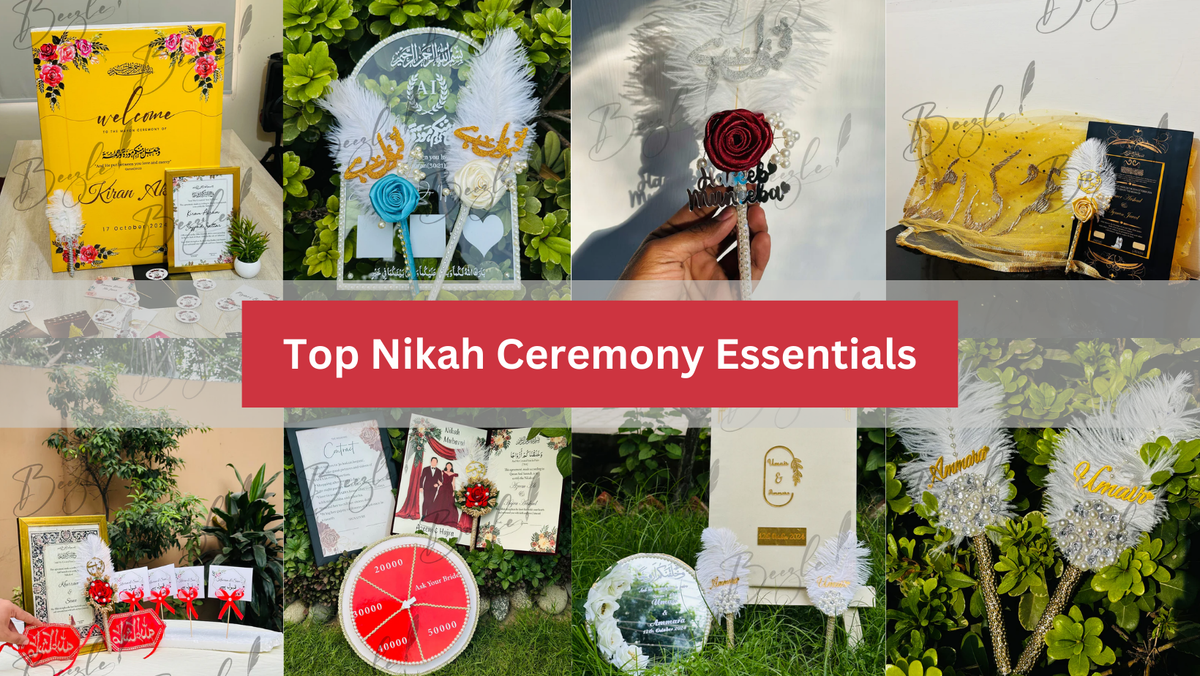 Nikah Ceremony Essentials: Vital Items for the Ceremony. – Beezle Store