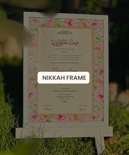 Nikkah Frame - Preserve Your Special Moments – Beezle Store