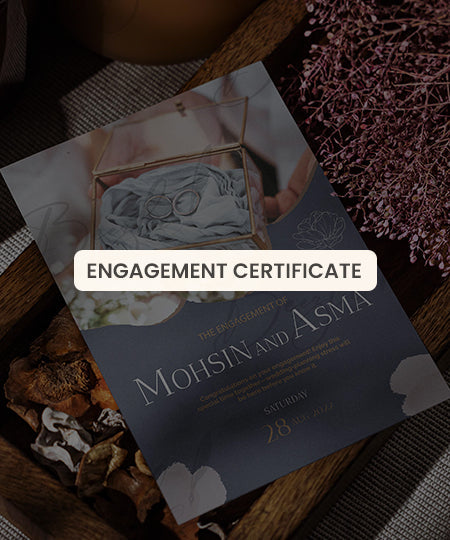 Engagement Certificate – Beezle Store