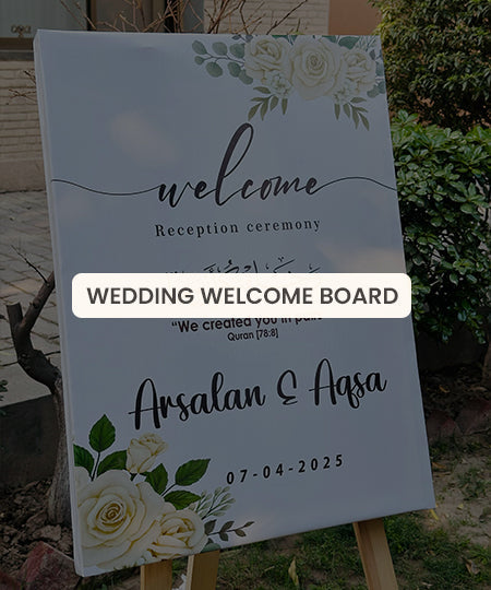 Wedding Welcome Board – A Grand First Impression – Beezle Store