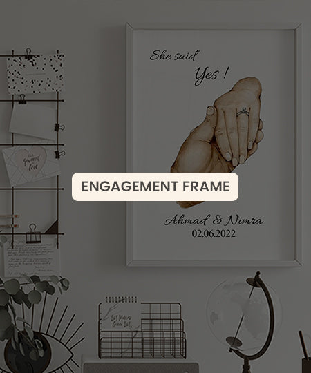 Engagement Frame – Frame the Moment, Cherish the Promise – Beezle Store