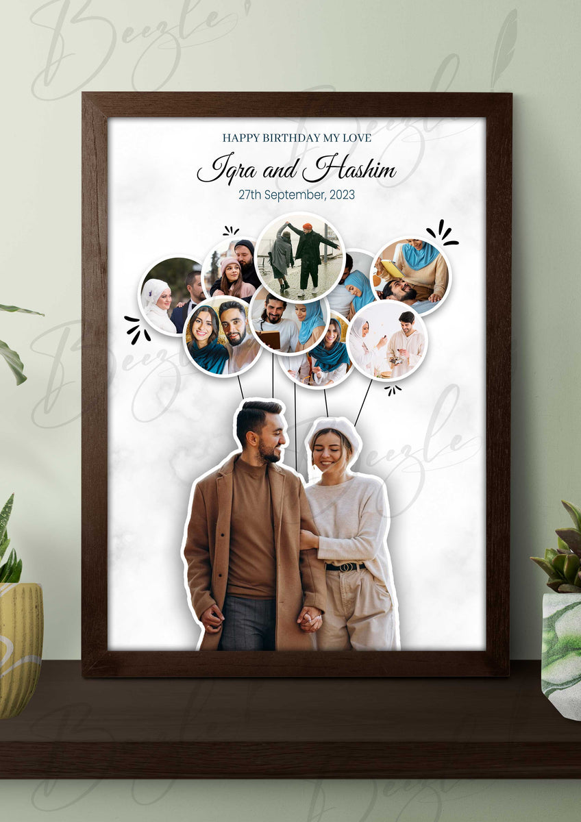 Couple Frame For Your Birthday – Beezle Store