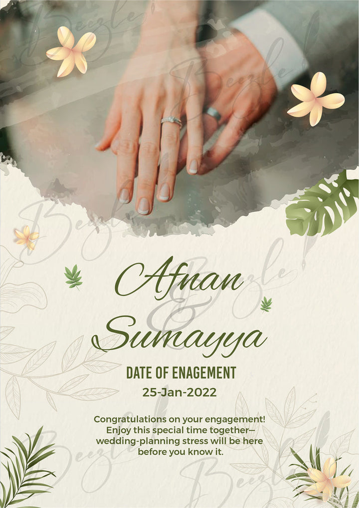 Digital Engagement Certificate – A Modern Keepsake for Your Special ...