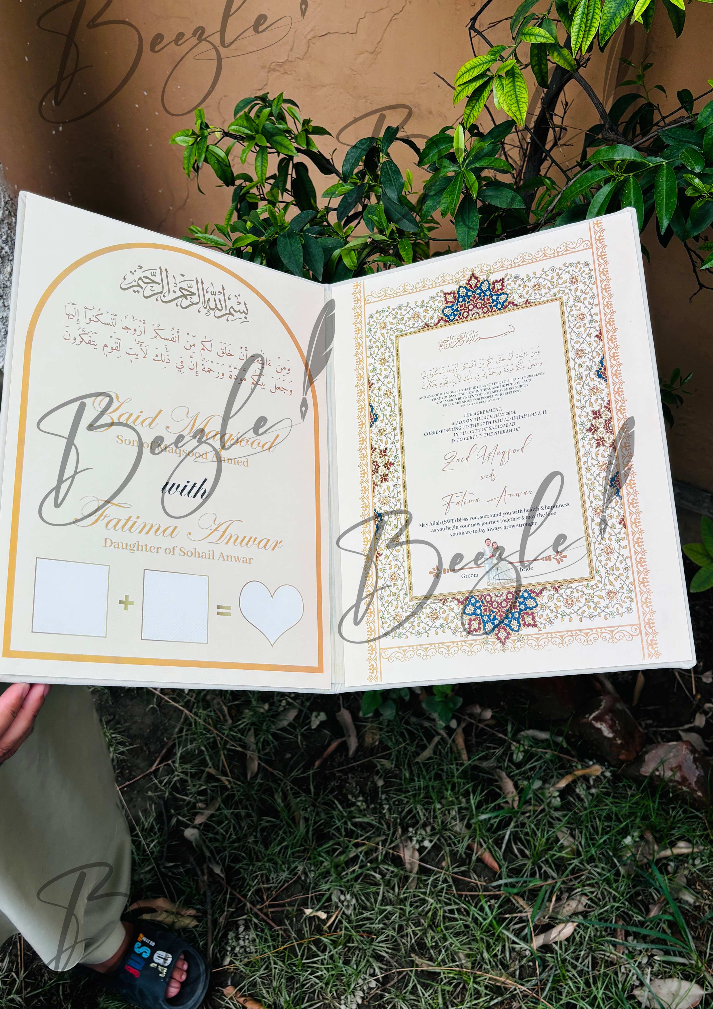 Nikkah Booklets – Beezle Store