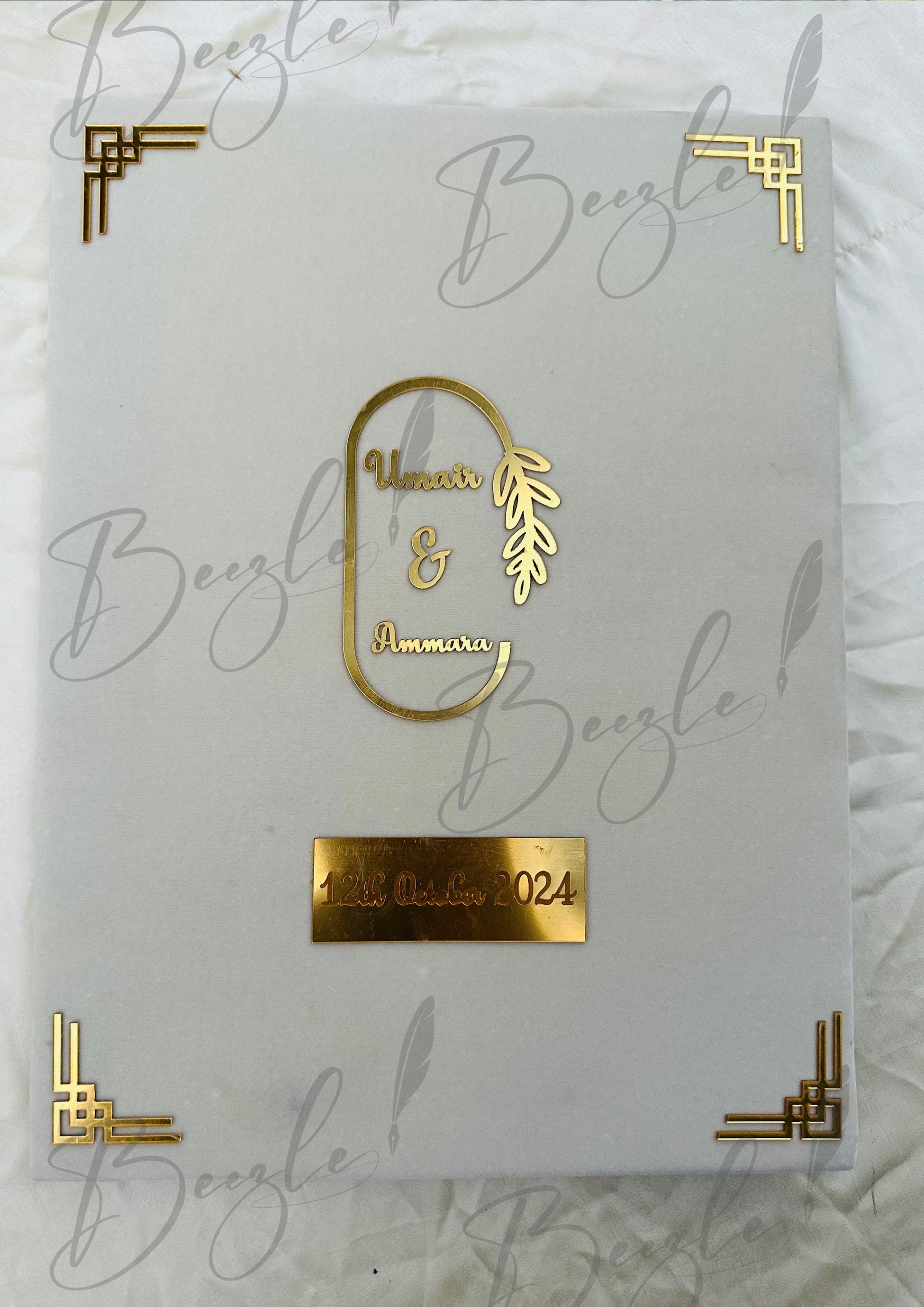 Nikkah Booklet | Preserve Your Wedding Vows with Style – Beezle Store