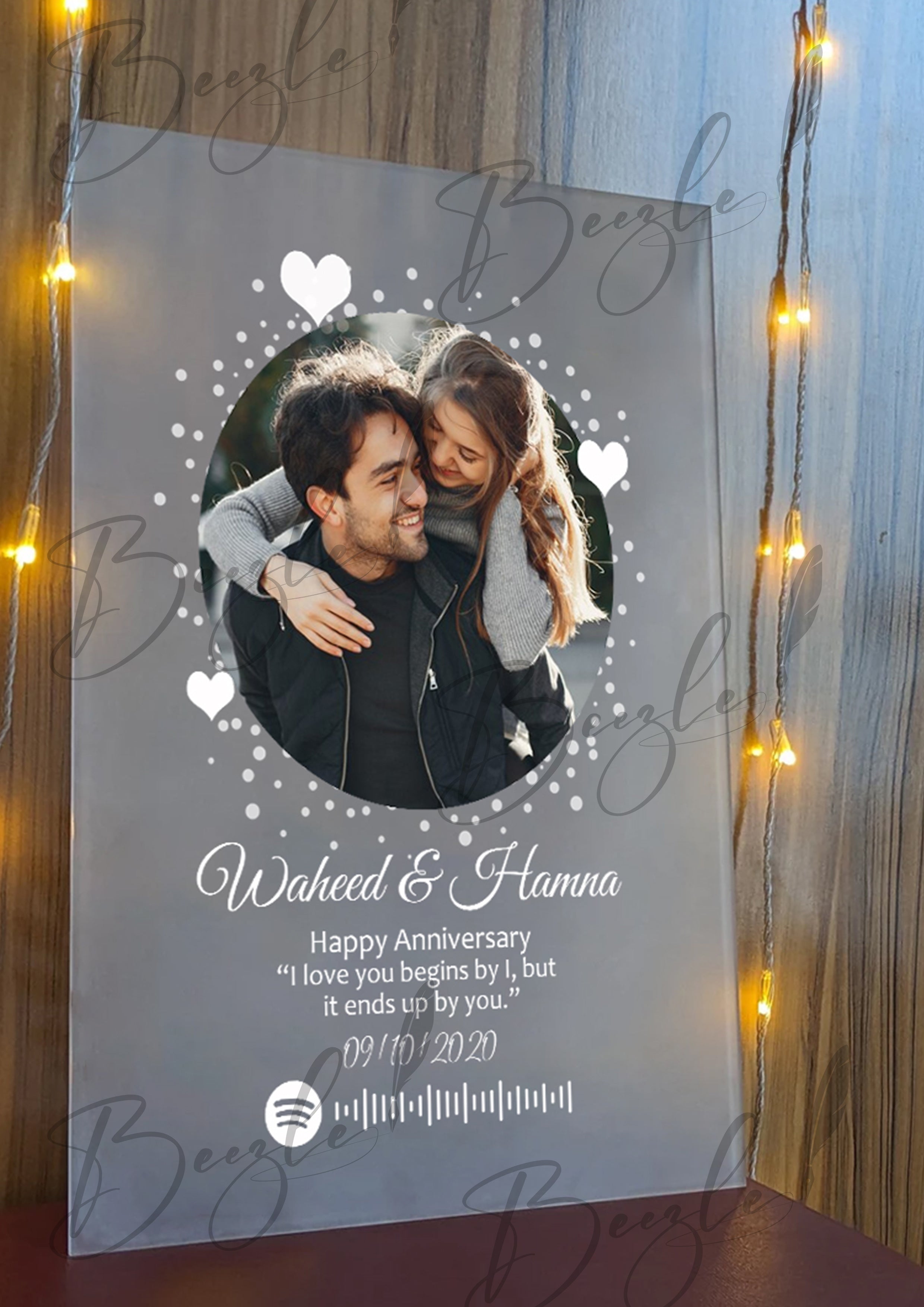 Anniversary Acrylic Frames – A Modern Keepsake for Timeless Love ...